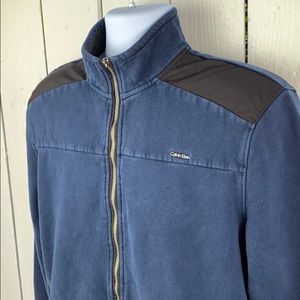 Calvin Klein | Jackets & Coats | Calvin Klein Blue Jacket | Poshmark